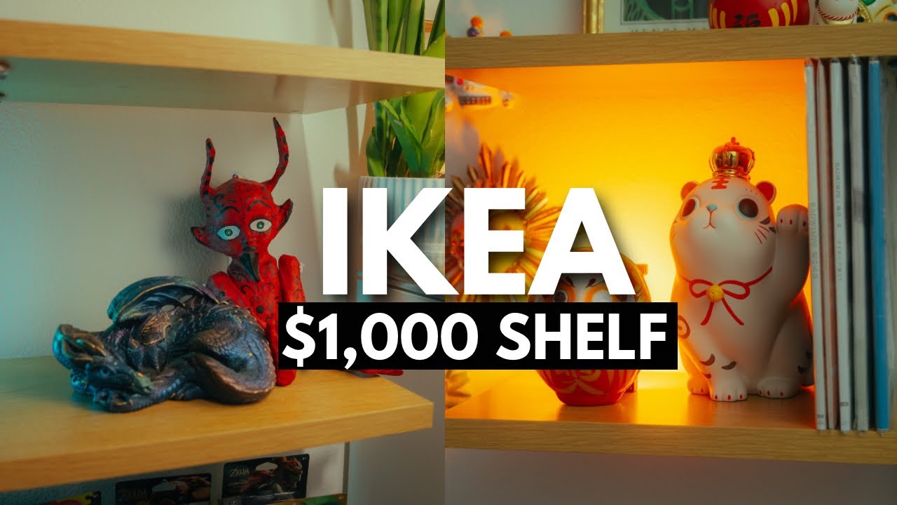 Thrift Store Haul - Vintage Ikea shelf pick up - YouTube