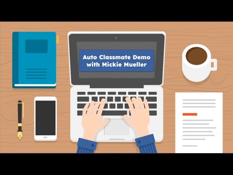 Auto Classmate Demo - YouTube