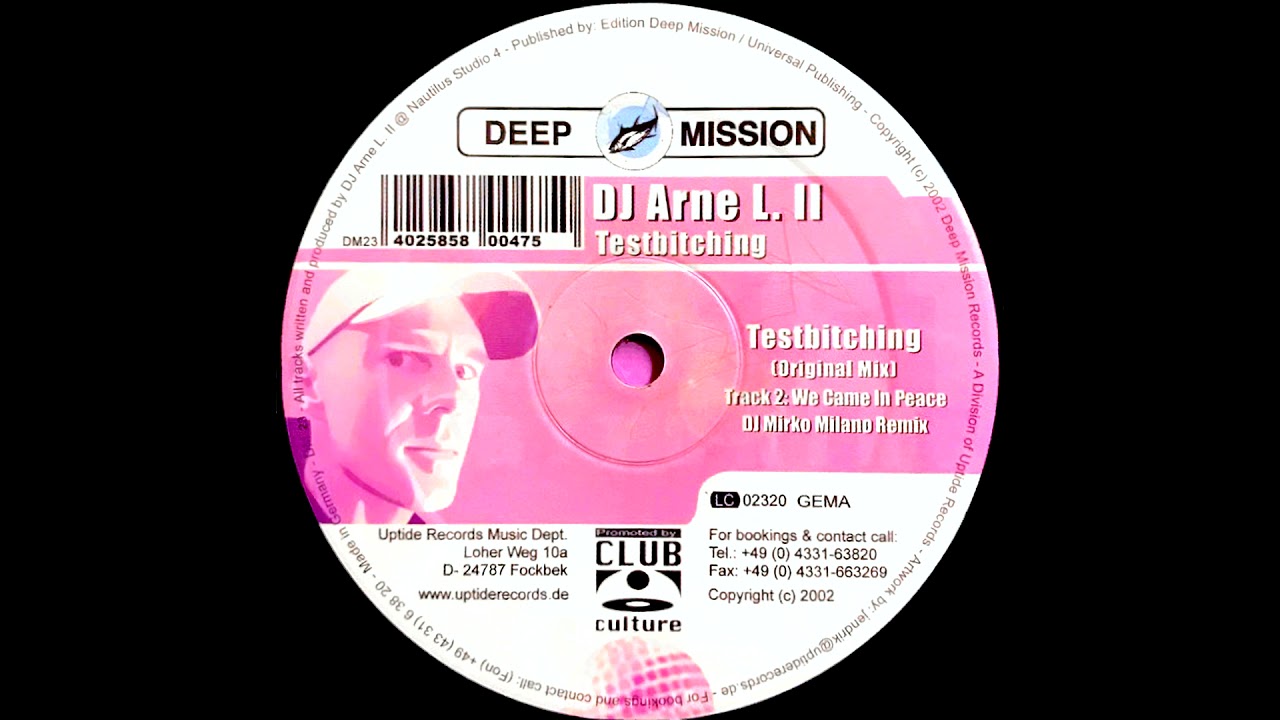 DJ Arne L. II - Testbitching (Original Mix) [HQ] - YouTube