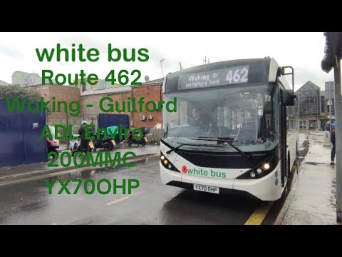 Thrash | White bus route 462 | ADL Enviro 200 MMC Allison | YX70OHP ...