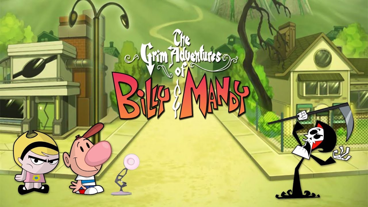 The Grim Adventures of Billy & Mandy Logo Spoof Luxo Lamp - YouTube