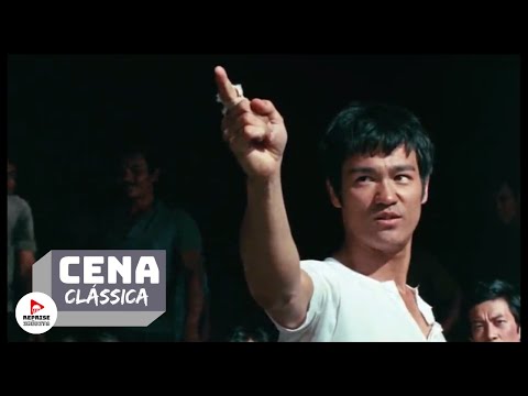 CENA CLÁSSICA - O Dragão Chinês - Primeira Luta de Bruce Lee - 1971 - #cenaclássicaRI