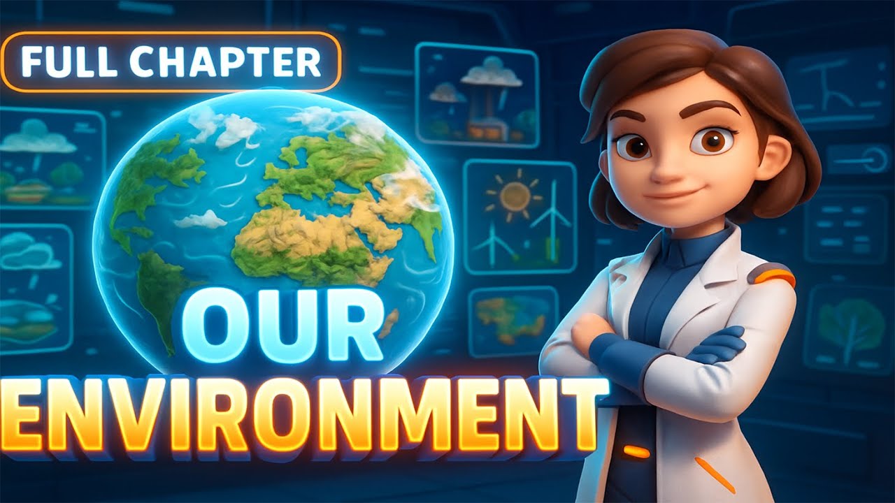 🌍 Our Environment | Full Chapter | Class 10 Science 3D Animation - YouTube