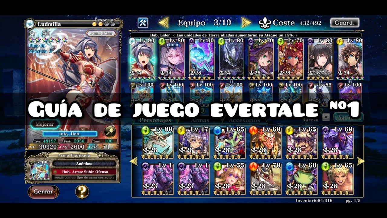 evertale: guía #1 (ultraevolución, despertar, plus) - YouTube