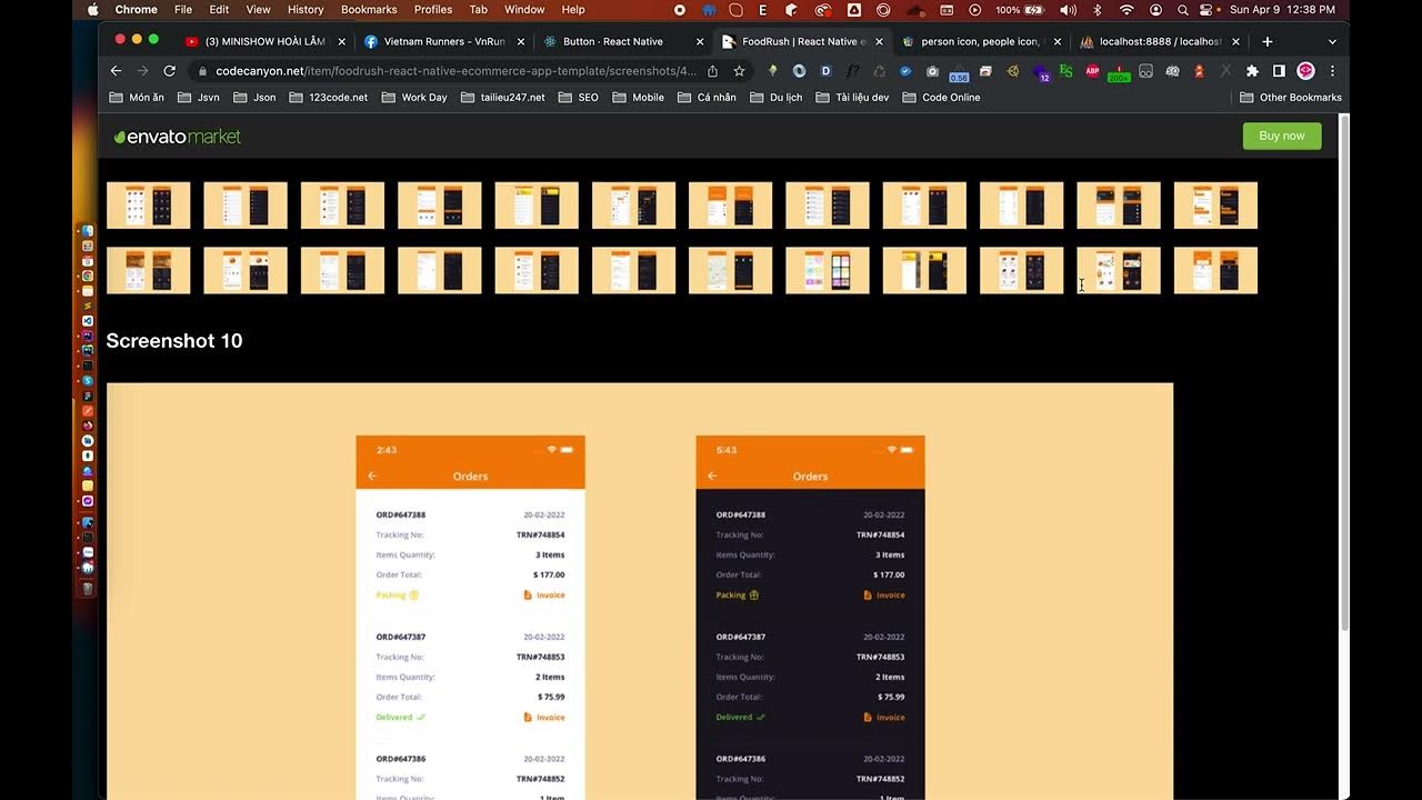 Seri API Laravel - App đặt đồ ăn React native - Bài 2 - Migrate CSDL - 123code.net - YouTube
