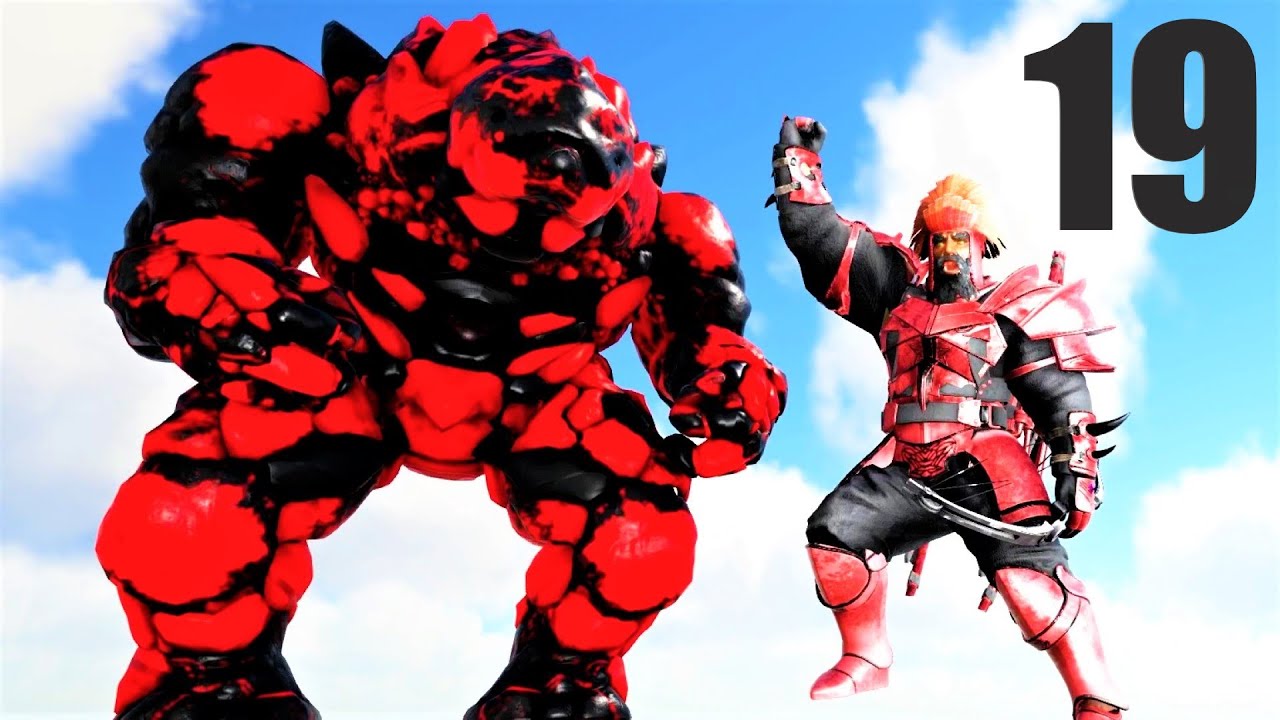 BACON OVERLORD ROCK GOLEM & EVO CREATURES! | ARK ETERNAL ARK SURVIVAL ...