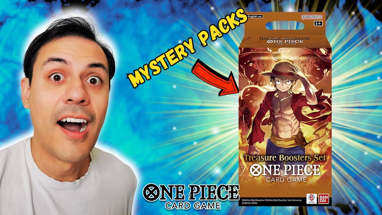 *NEW* OPENING THE OFFICIAL ONE PIECE MYSTERY PACKS!! | TREASURE BOOSTER ...