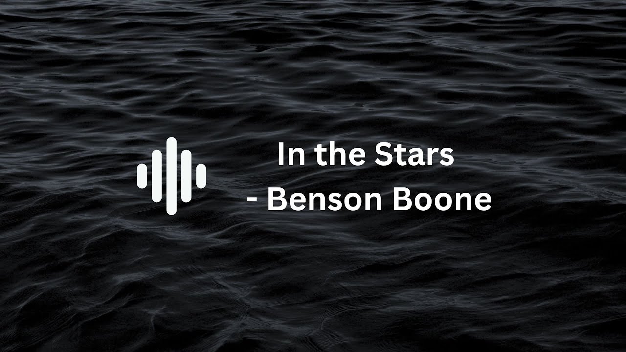 In the Stars - Benson Boone (Lyrics) - YouTube