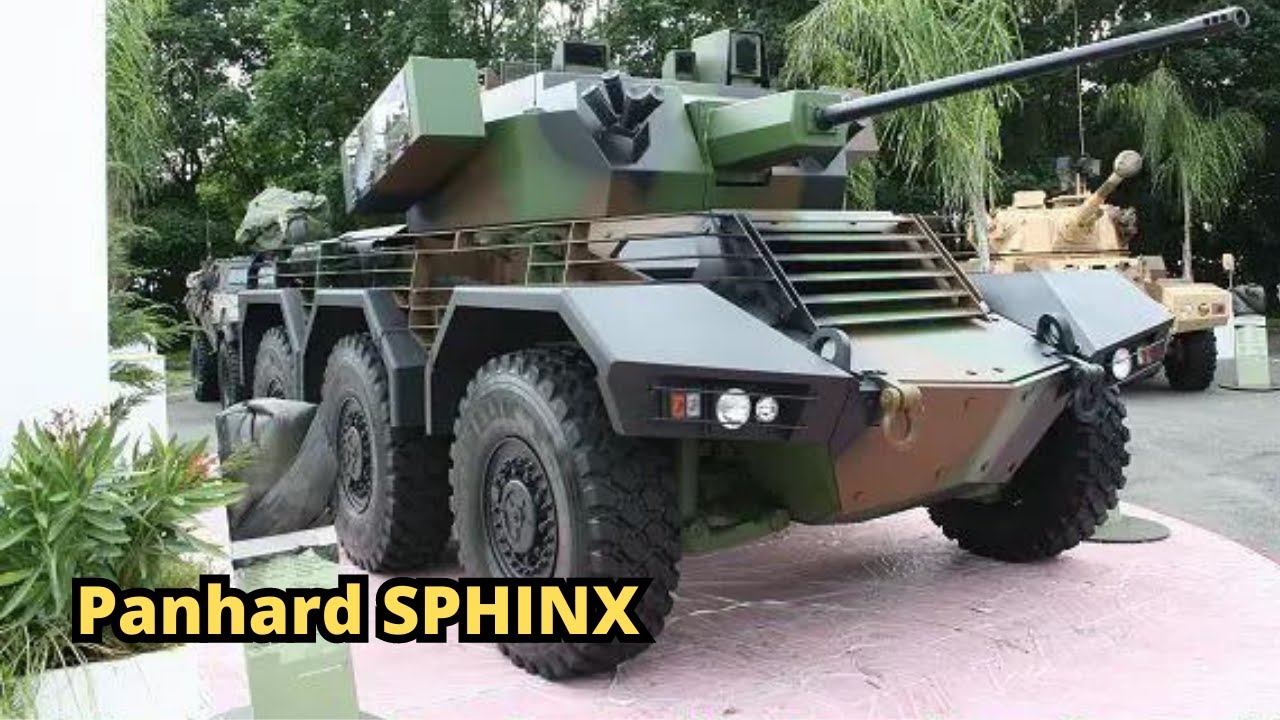 Panhard SPHINX Armored reconnaissance vehicle - YouTube