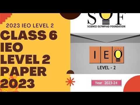 class 6 ieo level 2 previous year paper 2023/ieo class 6 level 2 2023 ...