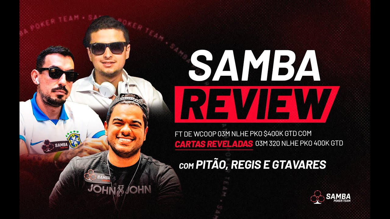 LIVE SAMBA | Review FT WCOOP 03M com CARTAS REVELADAS | Pitão, Gtavares e Regis - YouTube