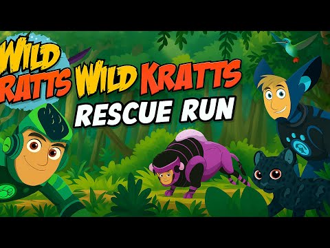 Wild Kratts Rescue Run - Rainforest Rush | Wild Kratts Games