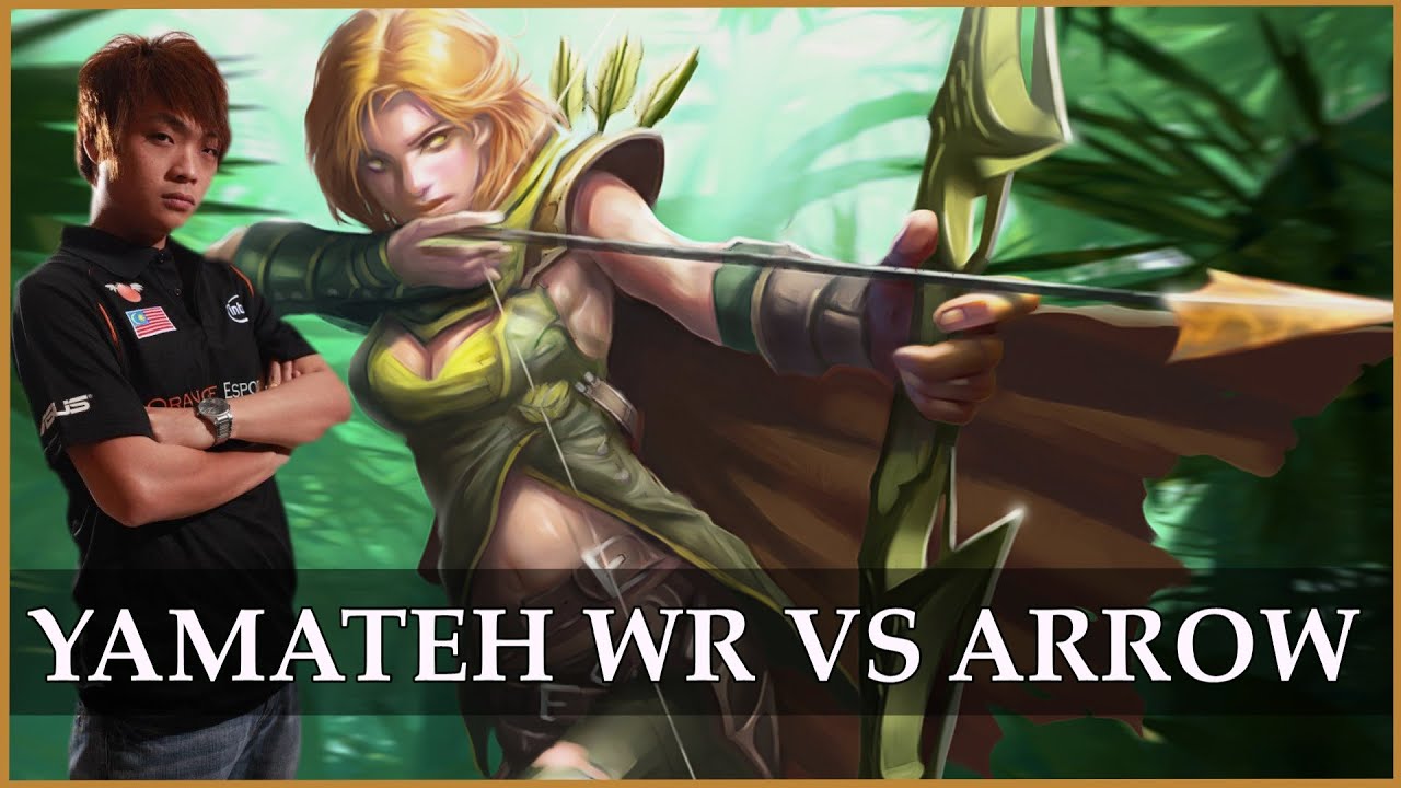 Titan.Yamateh Windrunner gameplay vs Arrow @ TI4 - YouTube