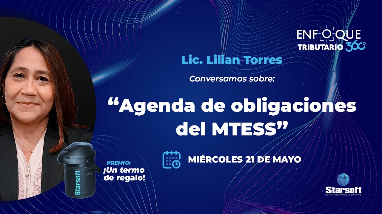 Enfoque Tributario 360 - "Agenda de obligaciones del MTESS" - YouTube
