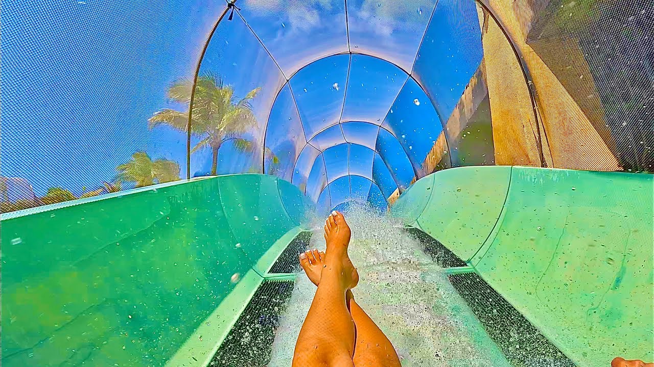 Master Blaster Water Slide at Aquaventure Bahamas - YouTube