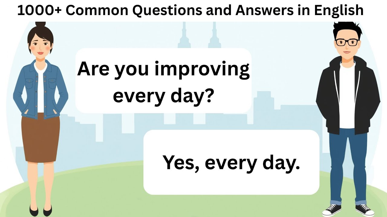 English Conversation Practice for Beginners | 1000+ Common Questions ...