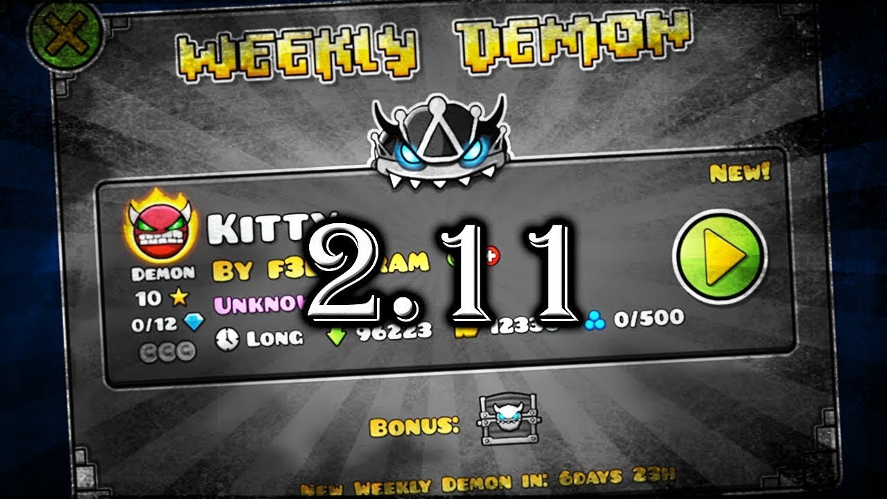 A PROPER GD 2.11 VIDEO | Features and Unlocking Achievements | Geometry ...