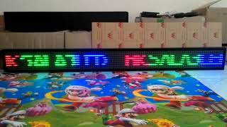 Jual Running Text Rgb Full Colour 20x170Cm Wifi Outdoor di Lapak ...