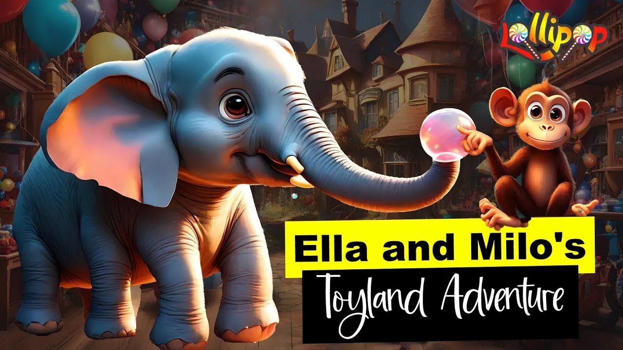 Ella and Milo's Toyland Adventure | Kids Story | Educational Videos ...