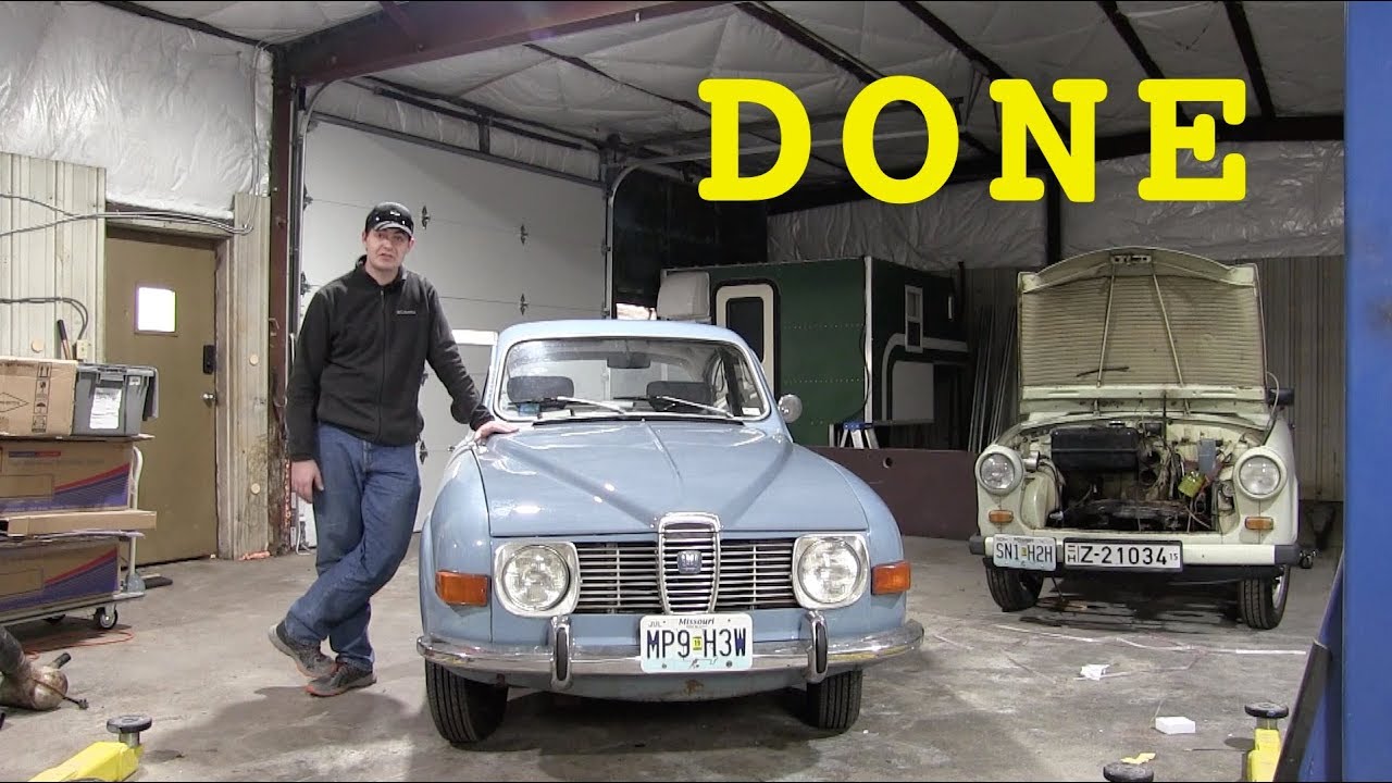 The Saab 96 Two Barrel Project is Done (for now) - YouTube