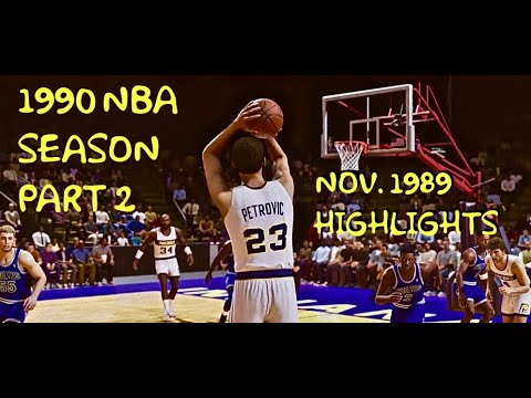 1990 NBA SEASON PART 2, showcasing the up-and-coming teams in the ...