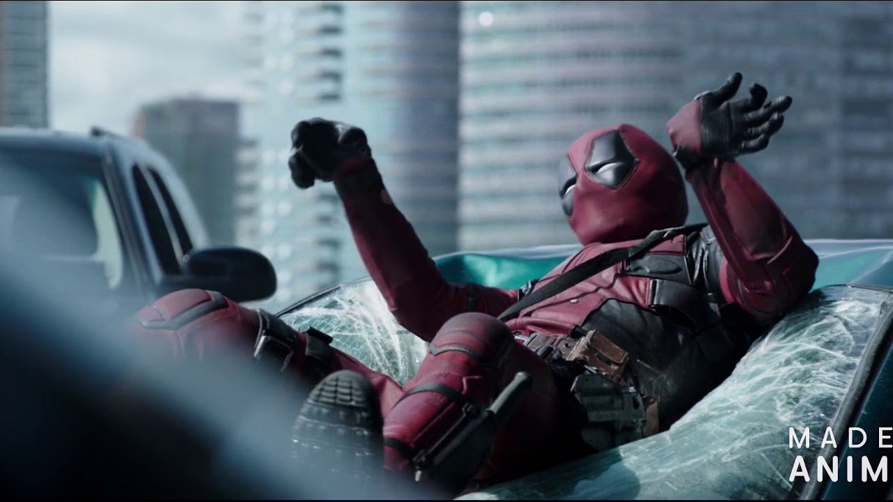 Deadpool cutting off hand scene in hindi - YouTube