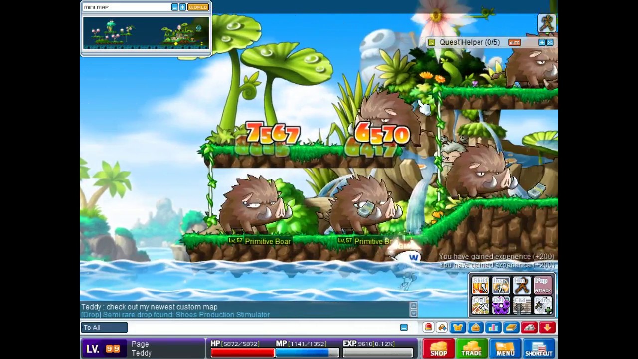 Custom Maple map v83 - YouTube