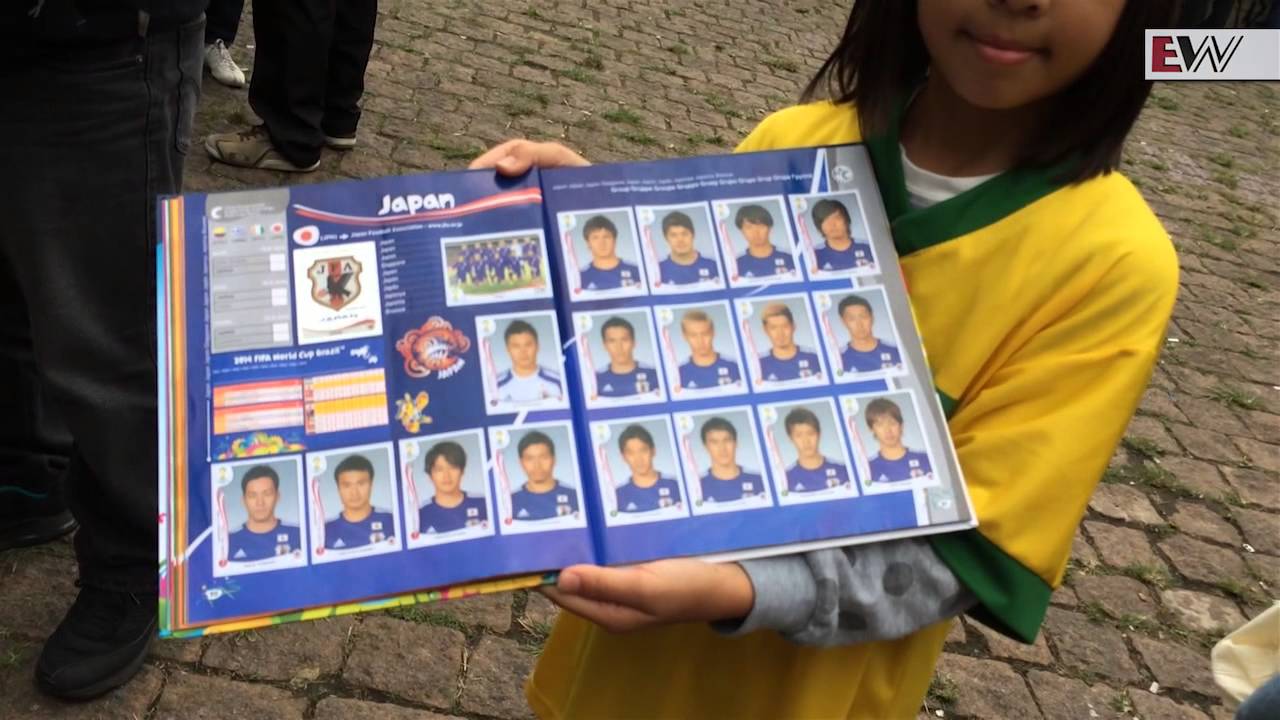 Trading football cards in Brazil - YouTube