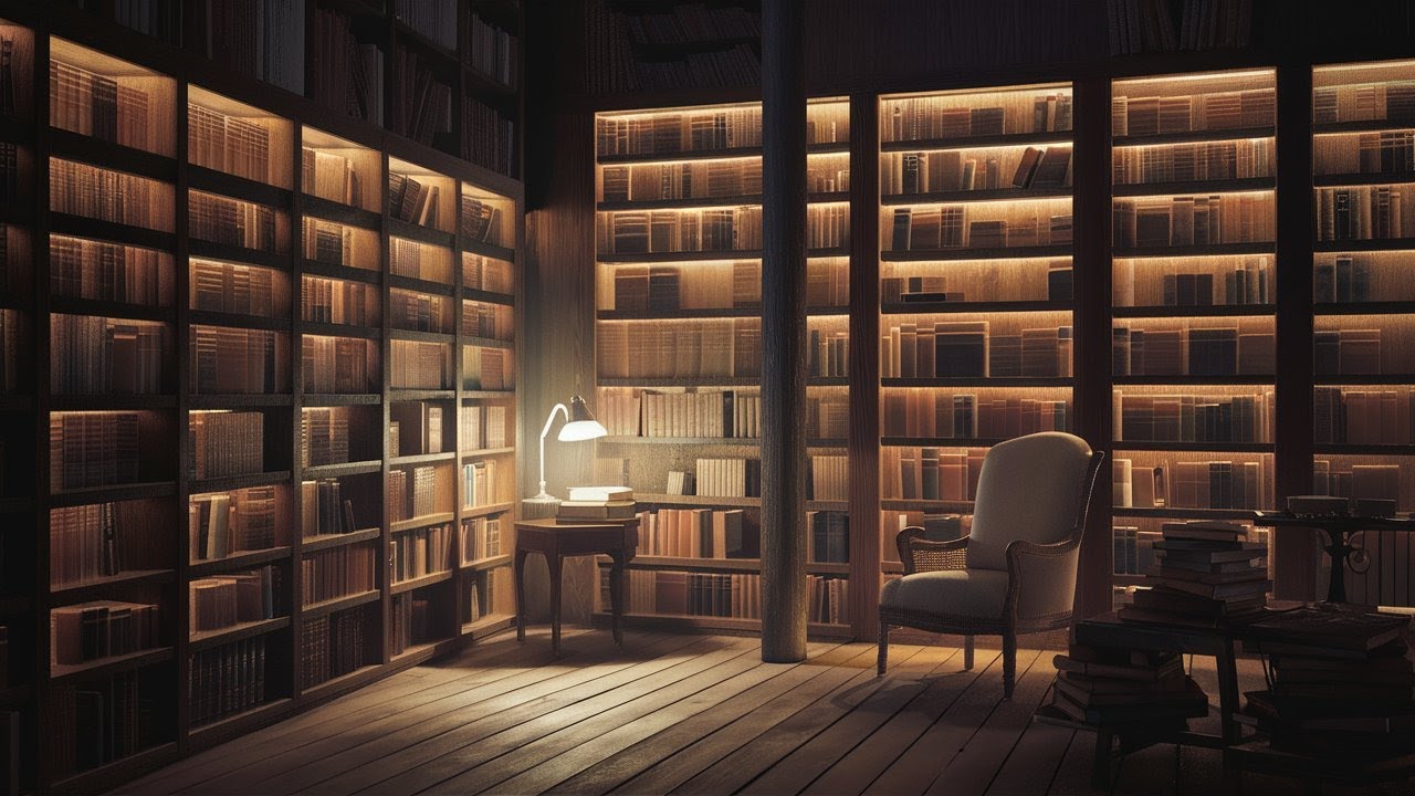 003-night library【Chill Lofi Beats】 - YouTube