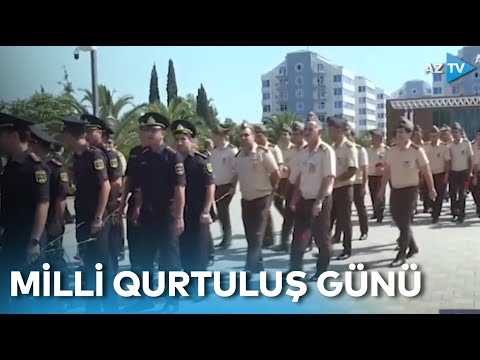 Milli Qurtuluş günü bütün şəhər və rayonlarda təntənəli şəkildə qeyd edildi
