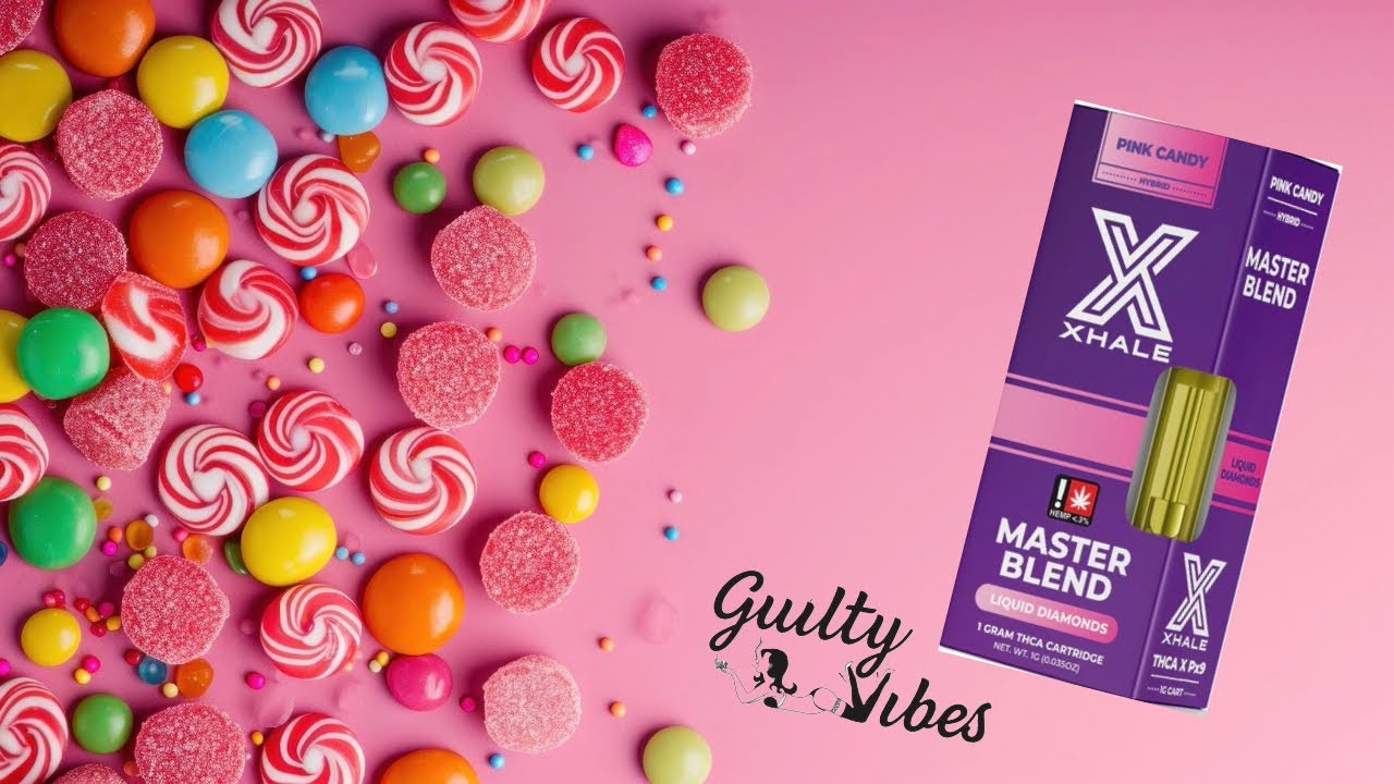 Xhale 1g MASTER BLEND THCA Cart (Pink Candy) - YouTube