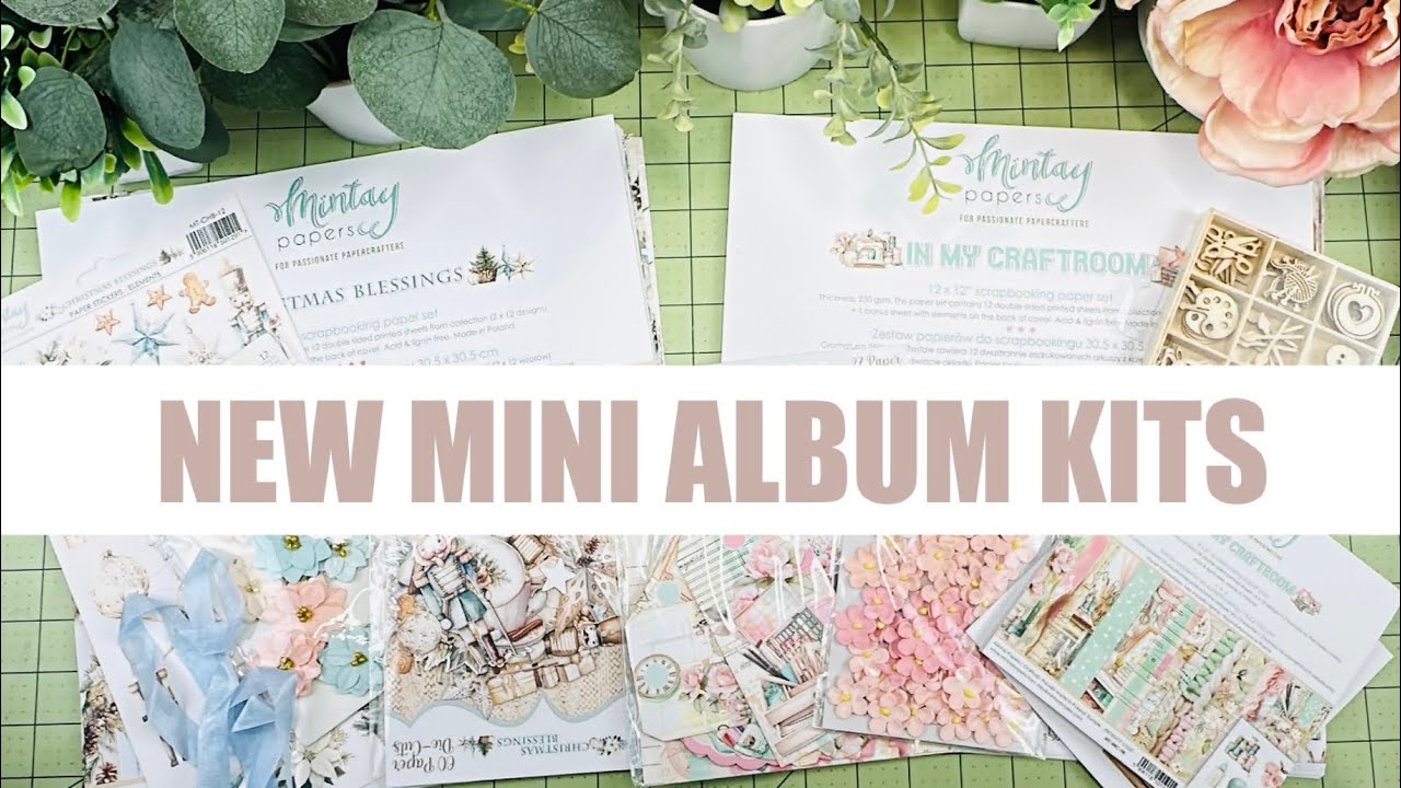 NEW Mini Album Kits!! - YouTube