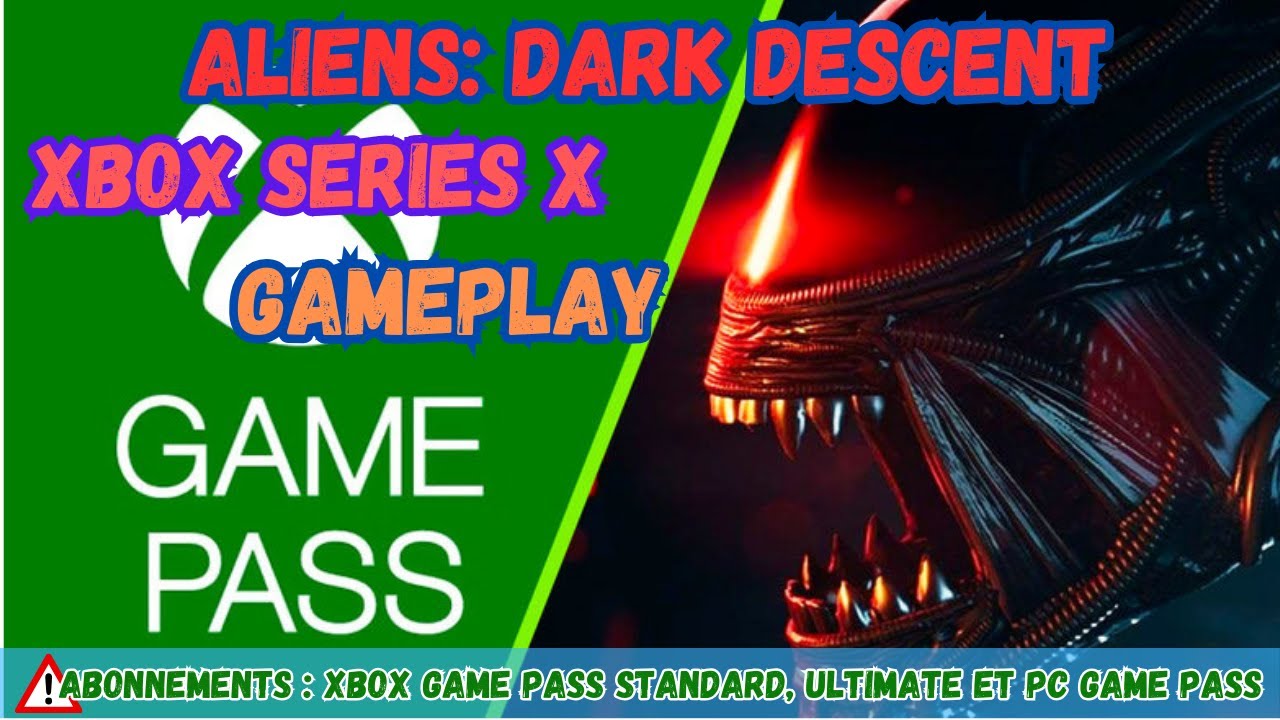Xbox Game pass Aliens : Dark Descent gameplay - YouTube