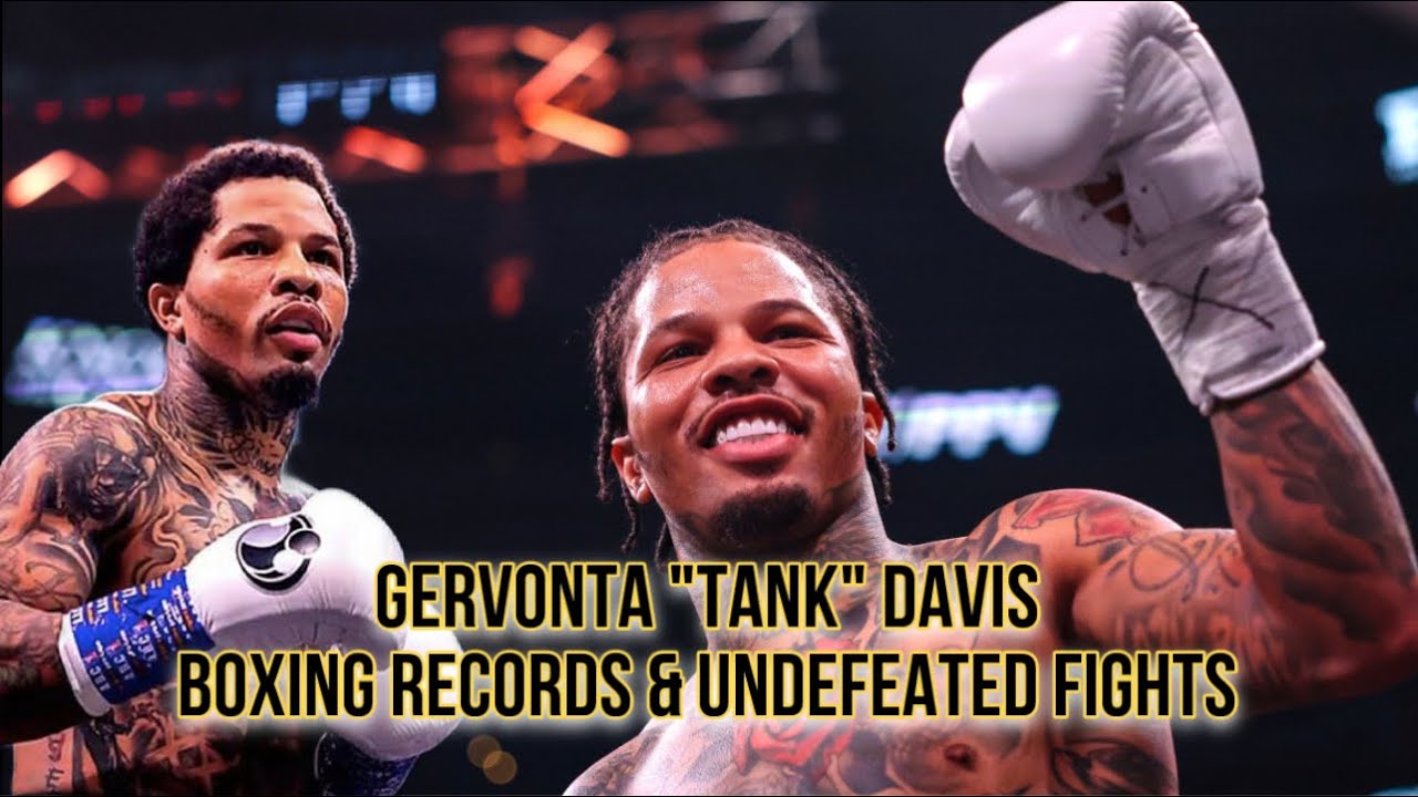GERVONTA "Tank" DAVIS Undefeated Fights| Boxing Record #kristinegrande ...