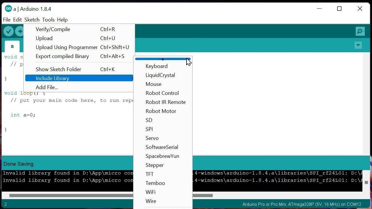 002 IDE การใช้งาน arduino microcontroller - YouTube