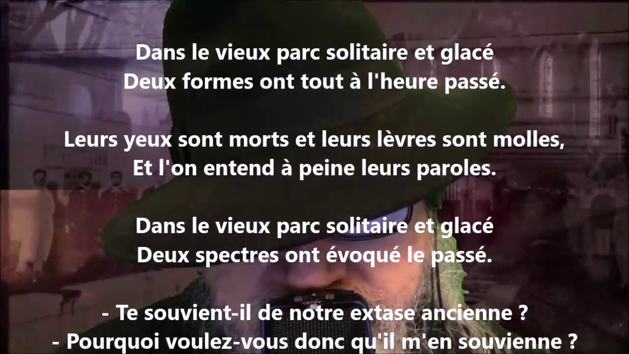 Colloque sentimental - Paul Verlaine lu par Yvon Jean - YouTube