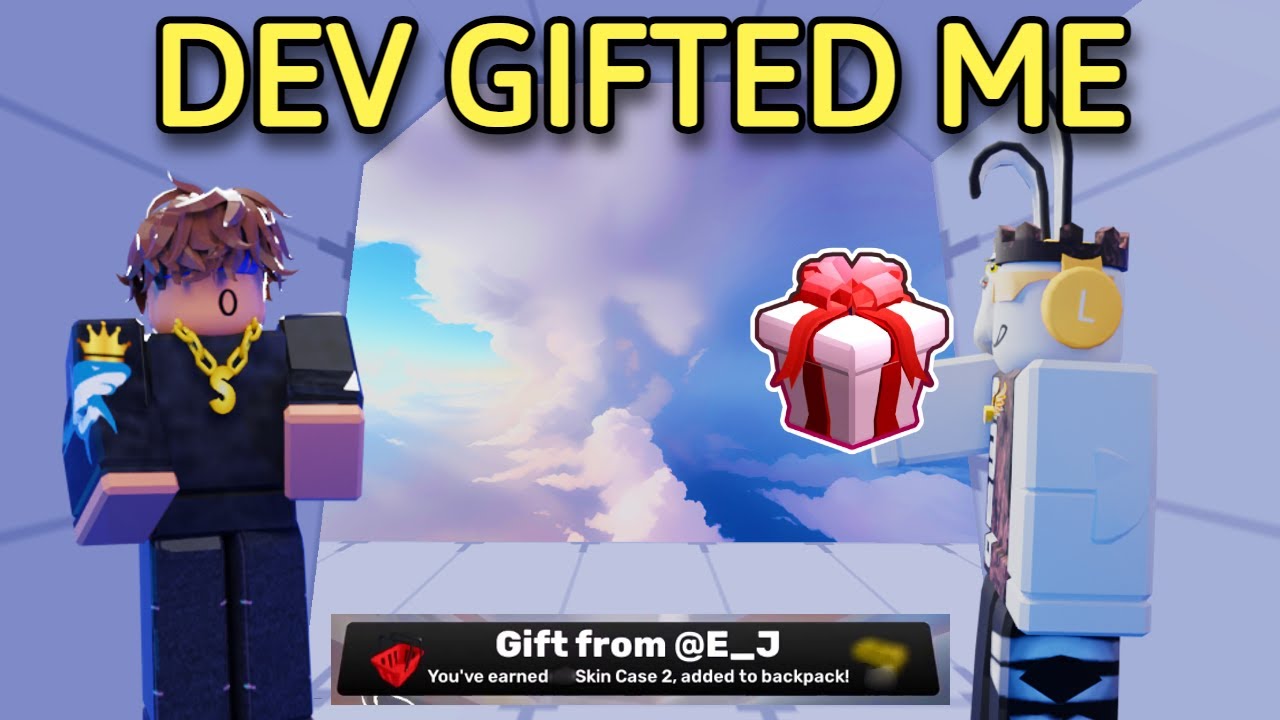 Met THE Roblox Rivals DEV (Gifted Me ???) - YouTube