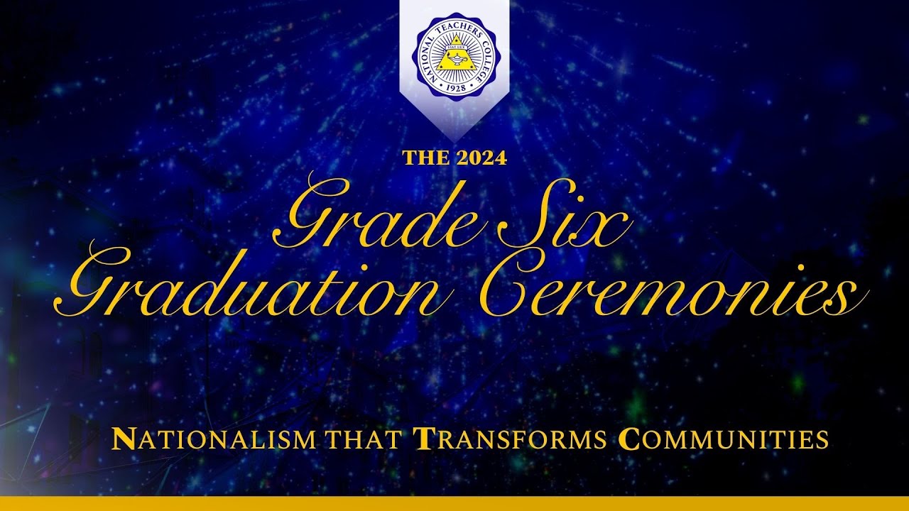 The 2024 Grade Six Graduation Ceremonies - YouTube