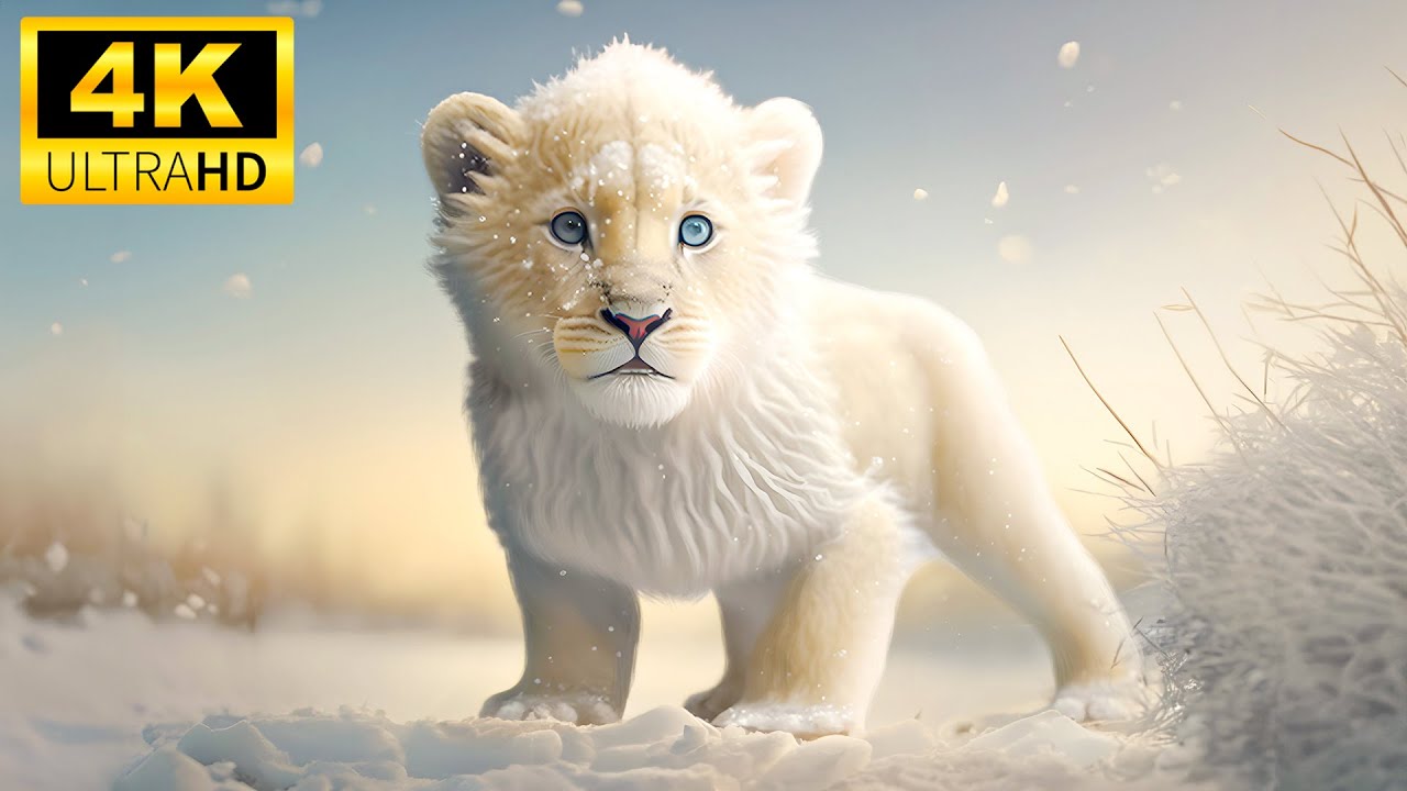 Lovely Wild Animals Have Fun With Relaxing Music (Colorfully Dynamic ...
