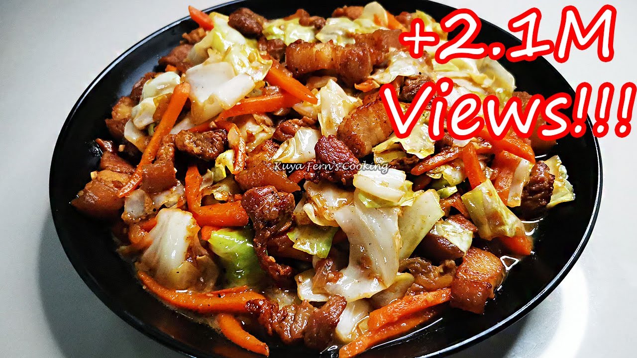 NA-TRY NYO NA BA ANG GANITO KASARAP NA LUTO SA REPOLYO GUISADO??? TAOB ...