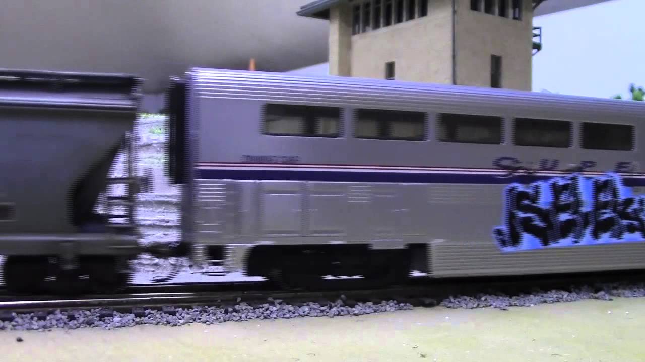 BALDWIN 2-10-2 Modernized #3851 ATSF - YouTube