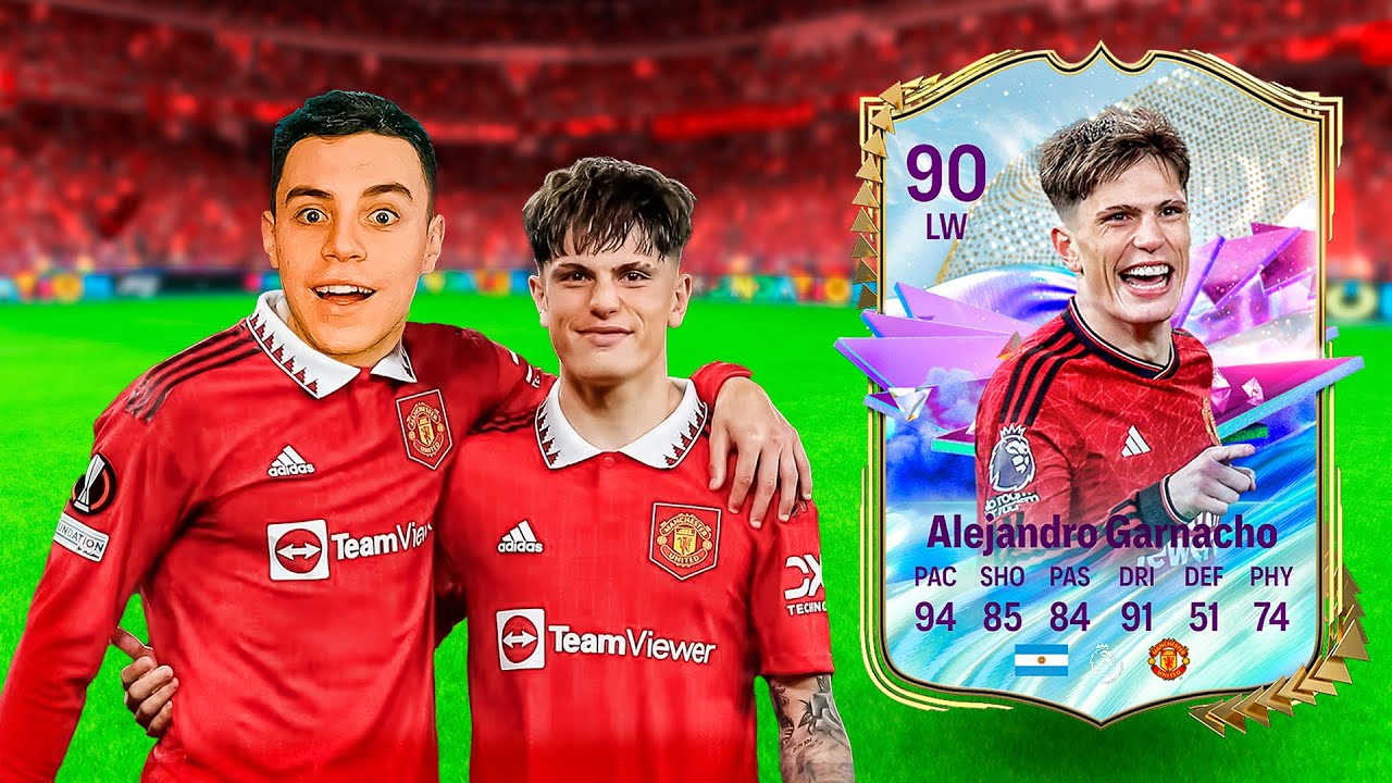 Garnacho pero sus Amigos deciden el Equipo - YouTube