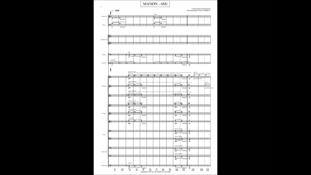 Manon Spectral ambiant 6M1 composed by Pierre-Emmanuel Desfray - YouTube