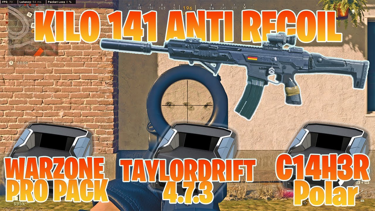 NEW KILO 141 Anti Recoil with 3 script || Cronus Zen PC Mouse and ...