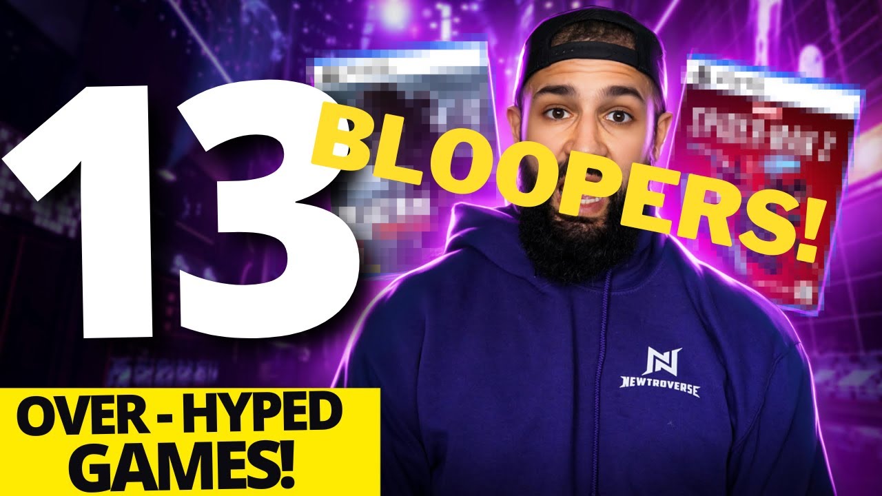 Bloopers of 13 PlayStation Games that were OVER HYPED! - YouTube