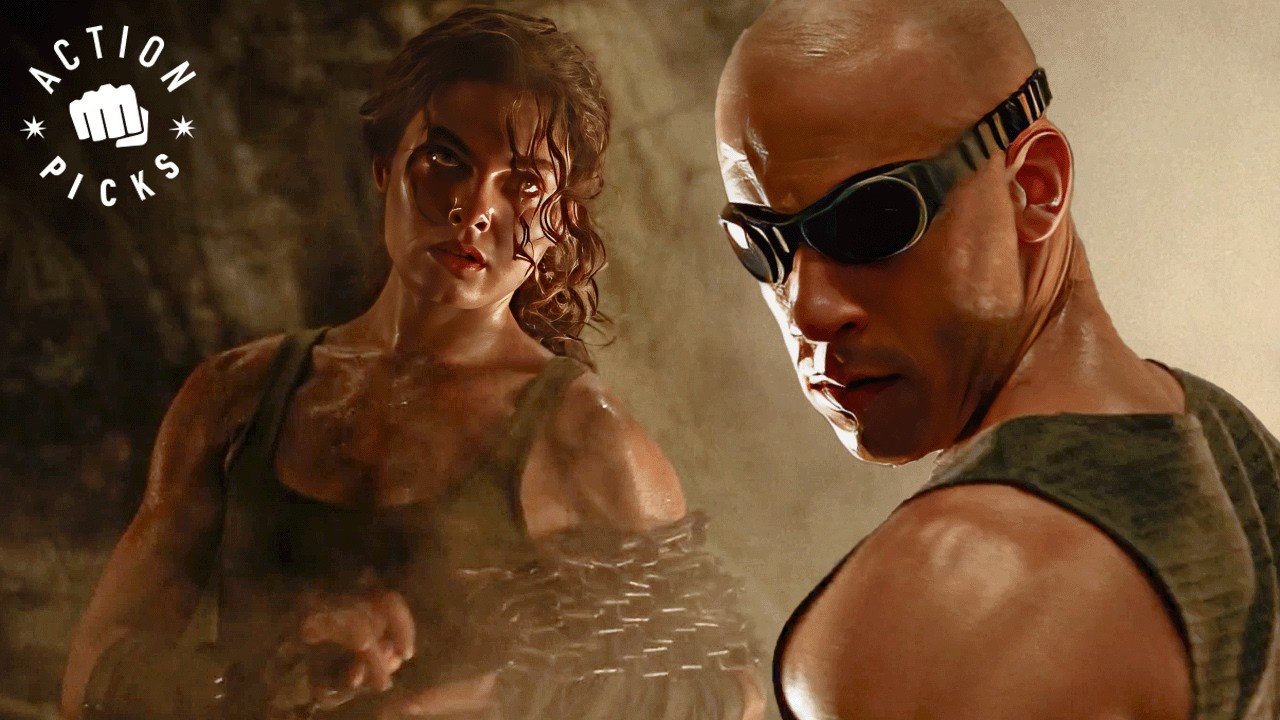 Riddick and Kyra Meet Again in Jail | The Chronicles of Riddick - YouTube