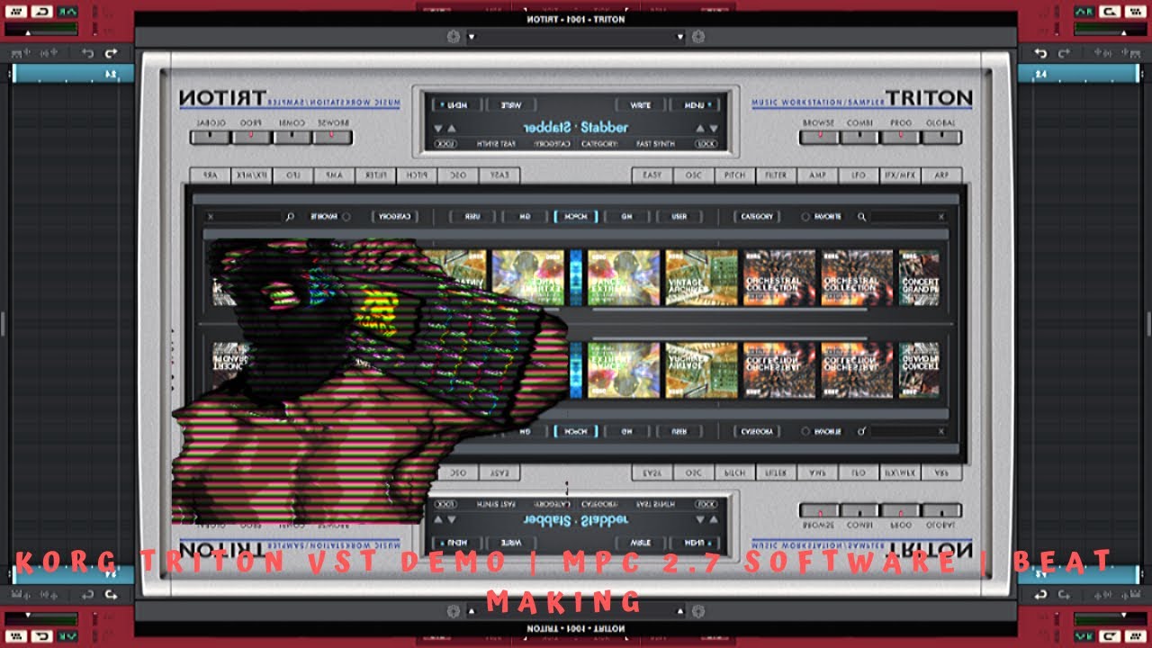 Korg Triton VST Demo | MPC 2.7 Software | Beat Making - YouTube