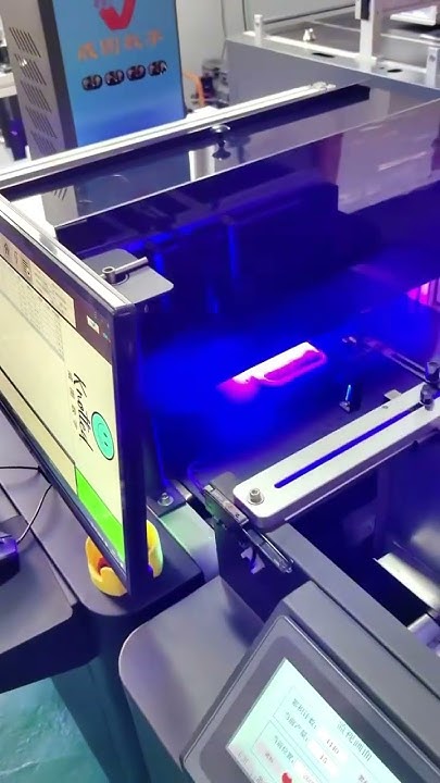 K66 Weitu UV impresora digital para el contenedor plástico PP. - YouTube