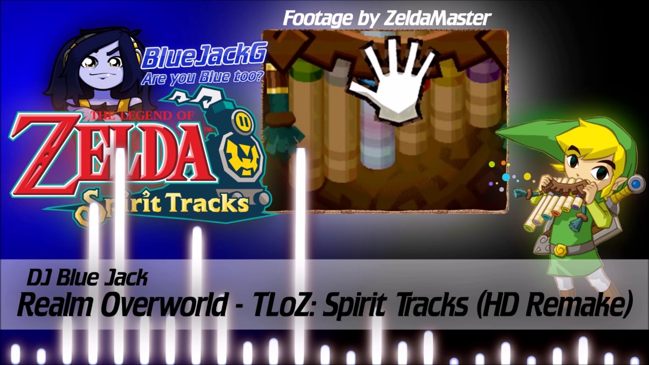 Zelda: Spirit Tracks [Remix] - Realm Overworld (HD Remake) - YouTube
