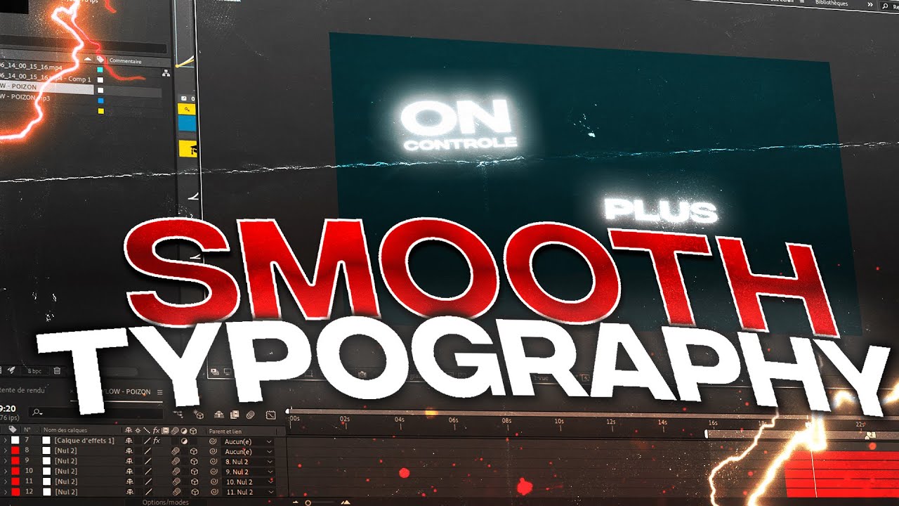 [TUTORIAL] HOW TO CREATE ANIMATION TEXTE TYPOGRAPHY, MINECRAFT PVP ...